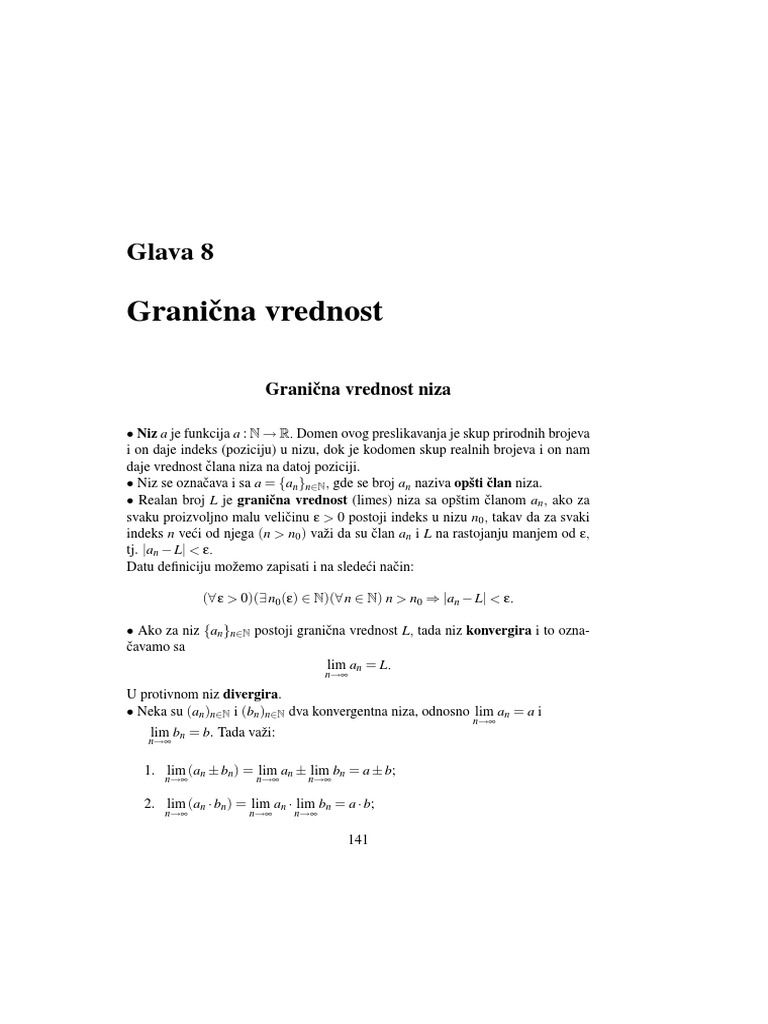 Grani Cna Vrednost: Glava 8 | PDF