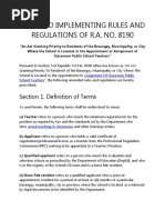 RA 7277 - Magna Carta For Disabled Persons | PDF | Rehabilitation ...