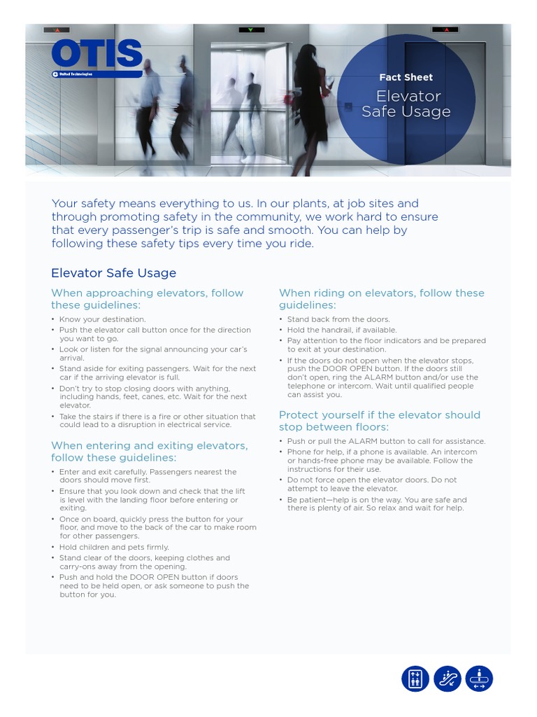 Elevator Safe Usage | PDF | Elevator