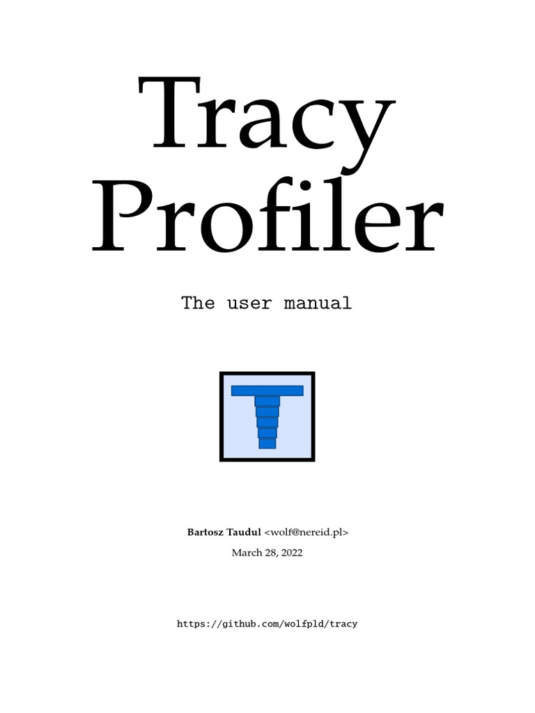 Tracy Profiler User Manual | PDF | Software Engineering | Software