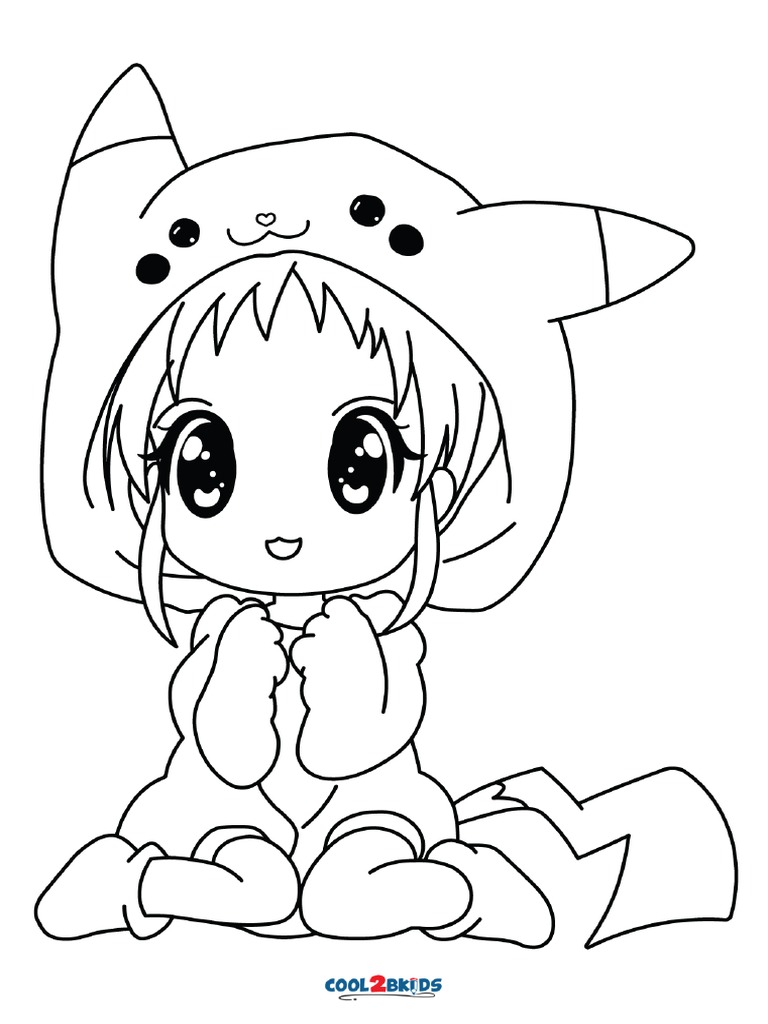 Chibi Coloring-Pages | PDF