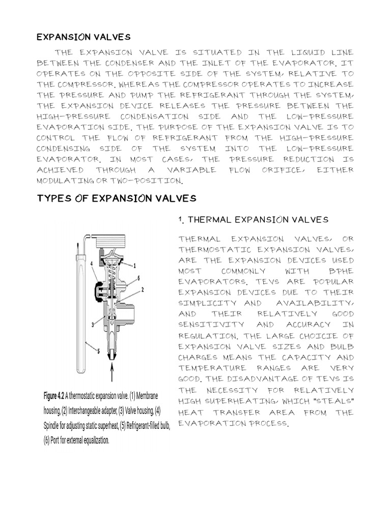 Expansion Valve | PDF | Valve | Mechanical Engineering