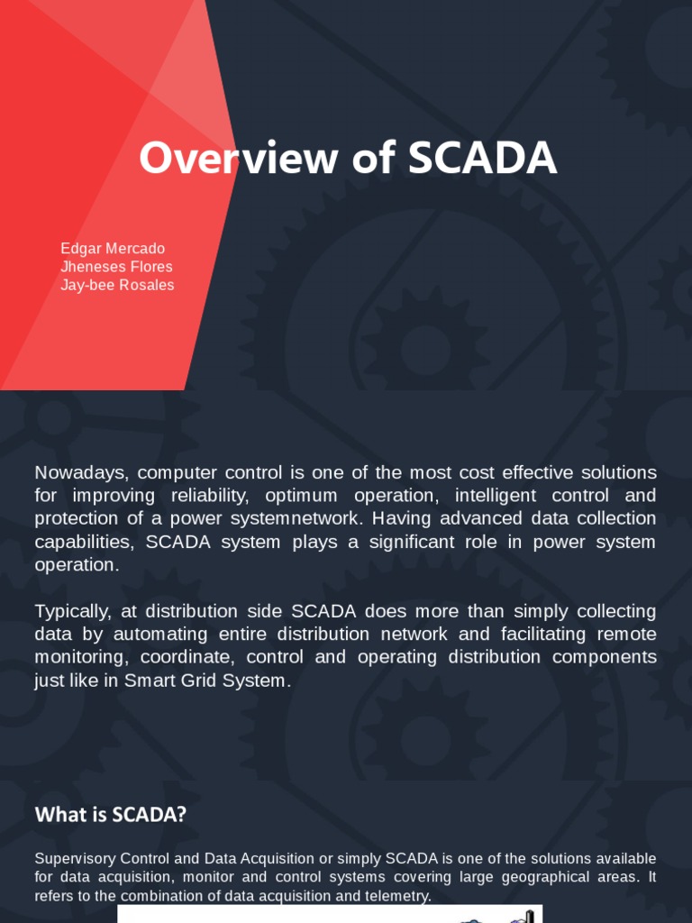 Overview of SCADA Rep.2 | PDF | Scada | Electrical Substation