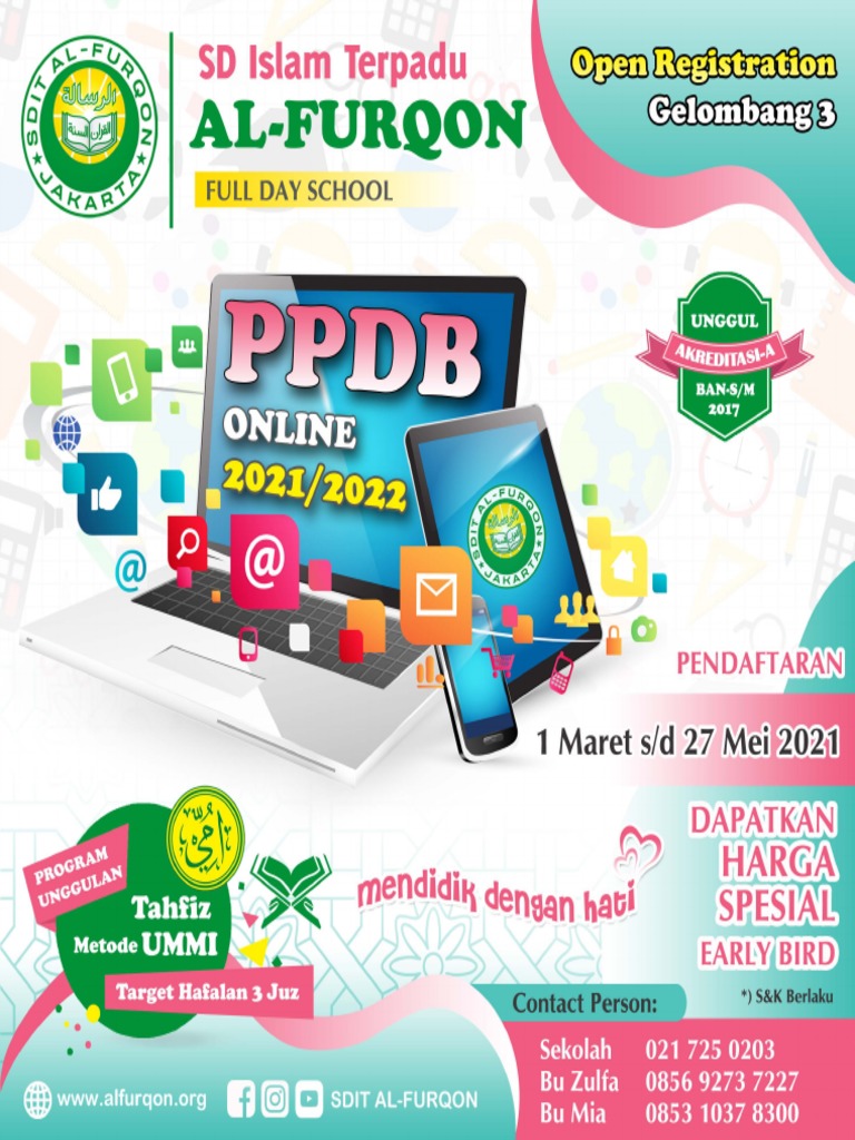 PPDB SDIT Flayer 2021 2022 | PDF