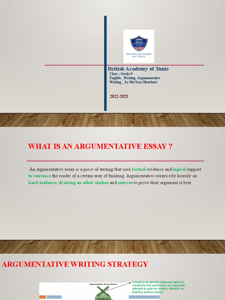 Grade 9 - Argumentative Writing Strategy | Download Free PDF | Essays ...
