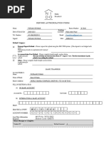 Temporary Cash Float Handover Form | PDF