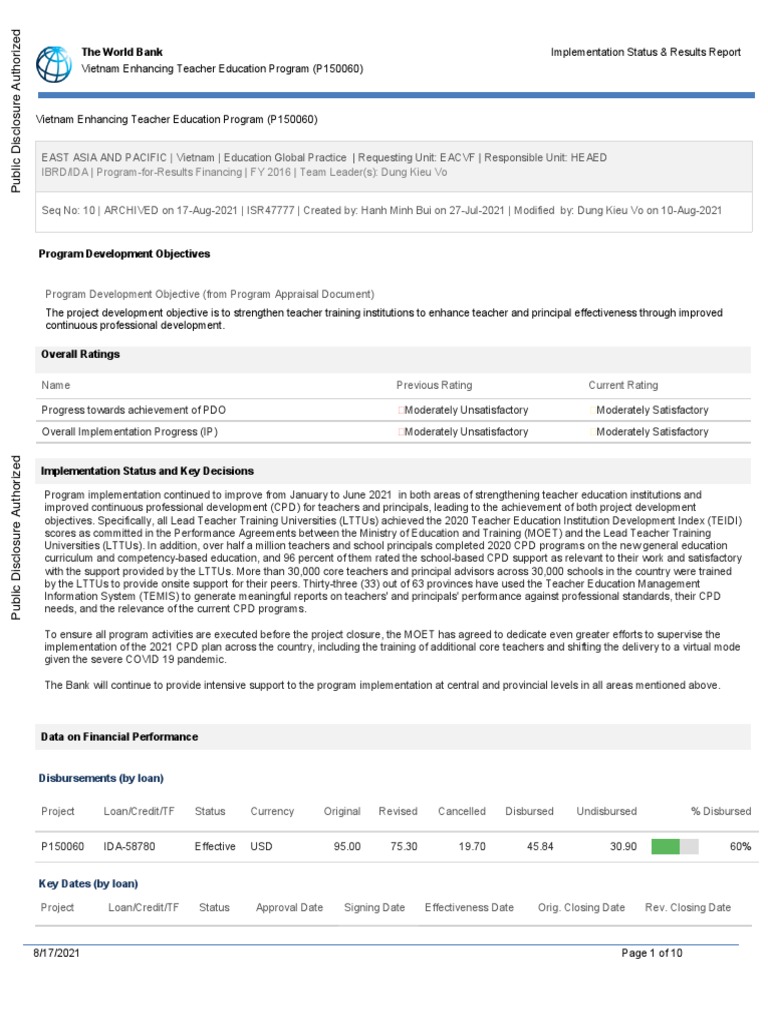 Disclosable-Version-of-the-ISR-Vietnam-Enhancing-Teacher-Education ...