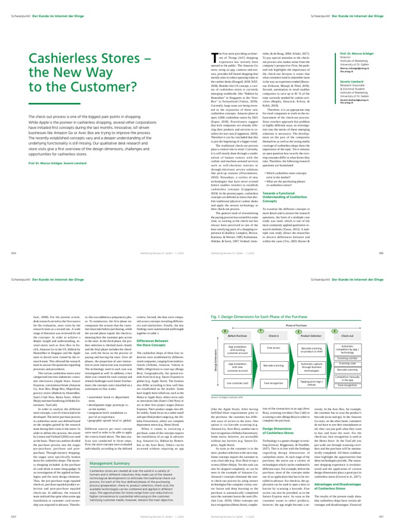 Cashierless Stores | PDF | Retail | Internet Of Things