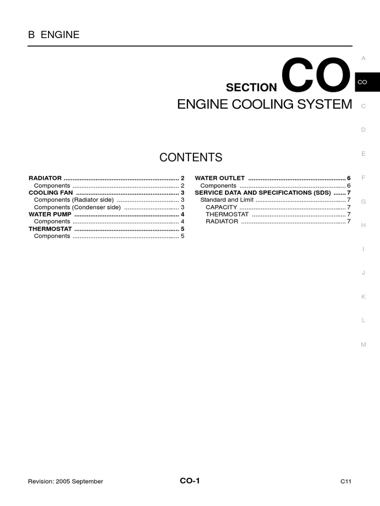 Co - Engine Cooling System | PDF | Engineering Thermodynamics | Vehicle Technology
