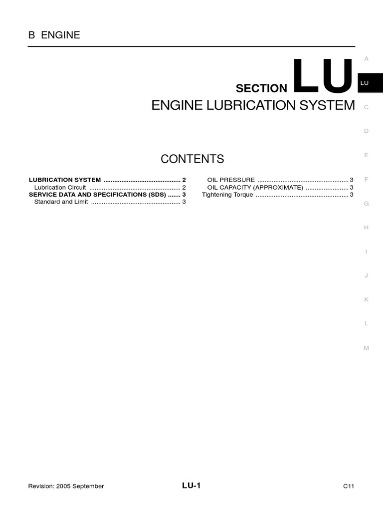 Lu - Engine Lubrication System | PDF | Internal Combustion Engine ...