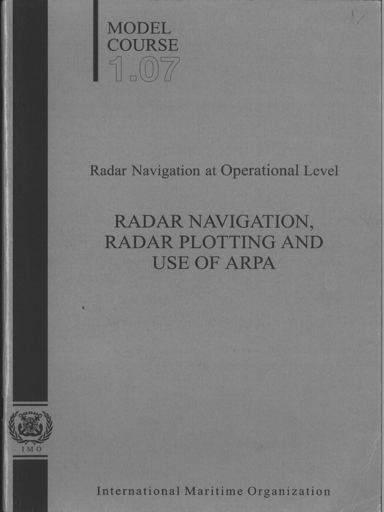 Model Course 1.07 - Radar Arpa Oper Level - 1999 | PDF