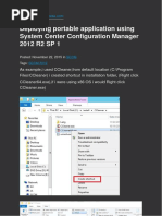 Knowledge Base 2190 - Deploying The ClickShare Desktop App With Microsoft SCCM | PDF ...