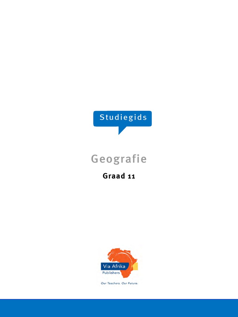 Geografie Gr11 Studiegids | PDF