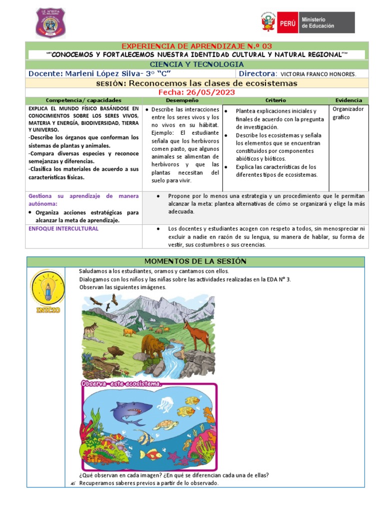 26-05 Cyt Clases de Ecosistemas. | PDF | Ecosistema | Suelo