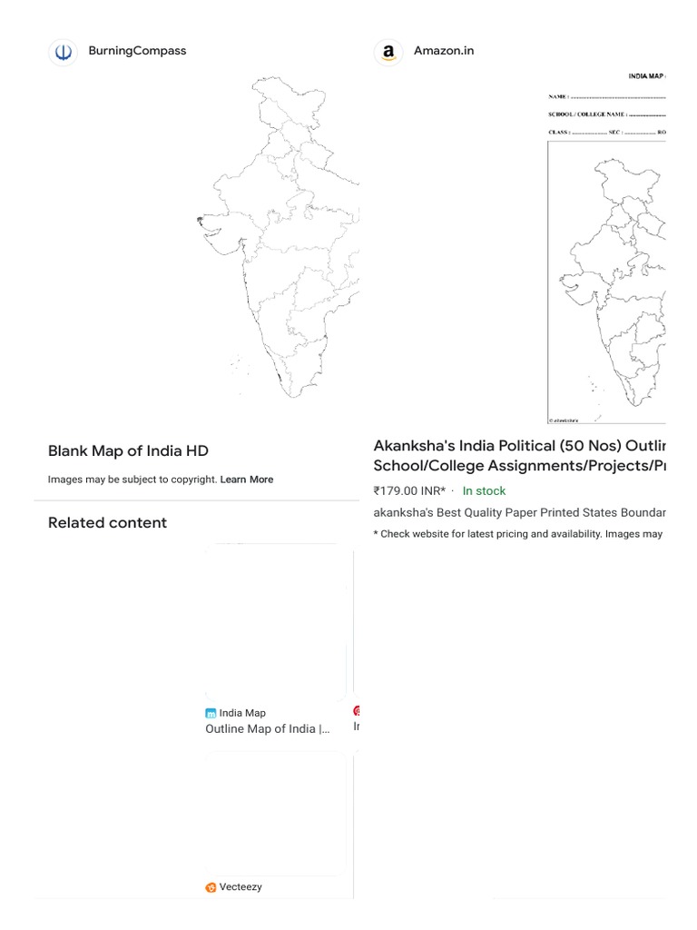 India Map With States Without Names - Google Search | PDF | Graphic ...