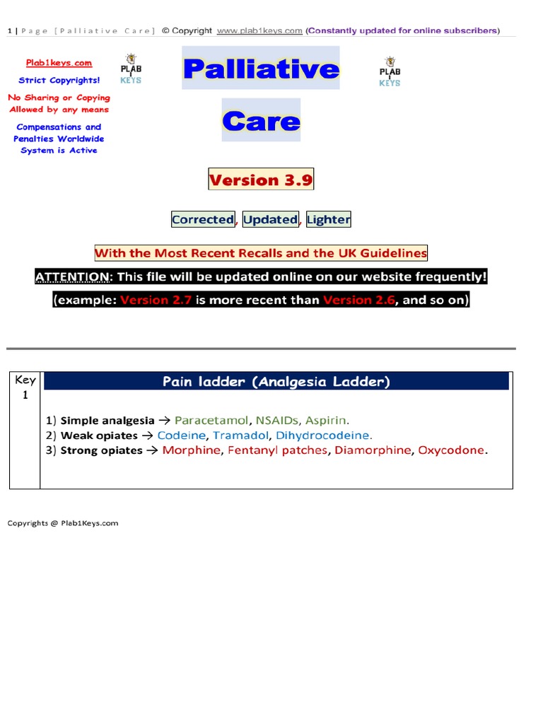 23 Palliative Care | PDF
