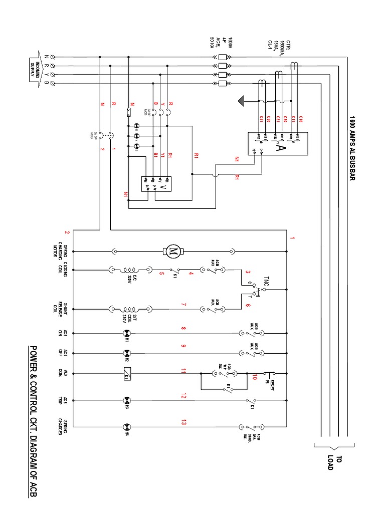 Acb Control CKT | PDF