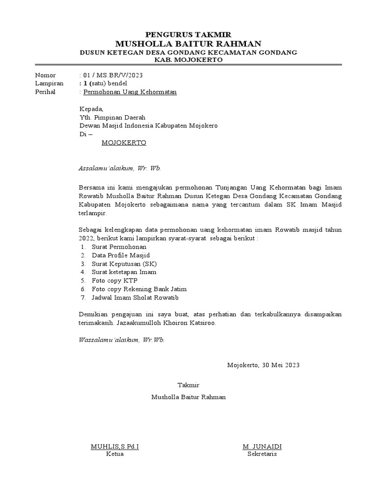 Contoh Proposal UKIM | PDF