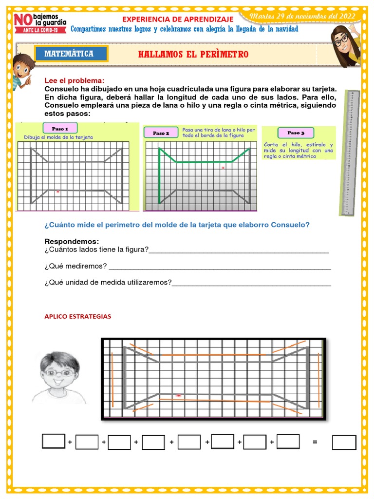 d2 A2 Ficha Hallamos El Perìmetro | PDF