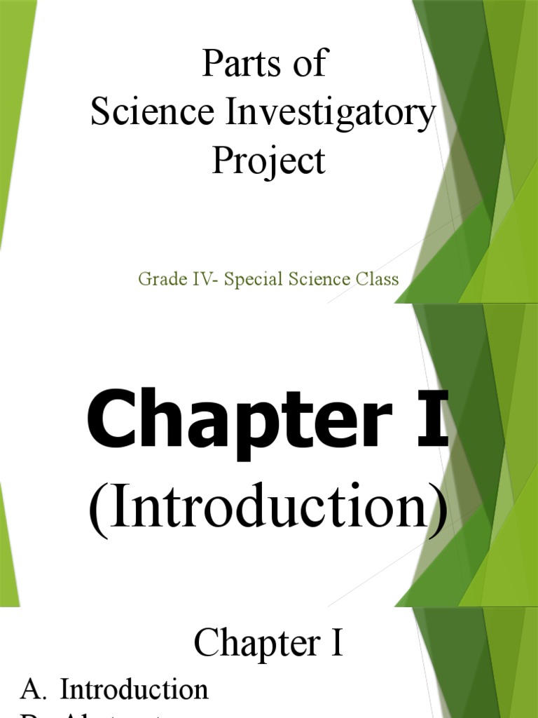 Parts of SIP | PDF | Experiment | Methodology