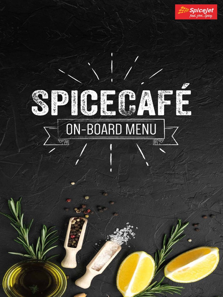 Spice Menu | PDF