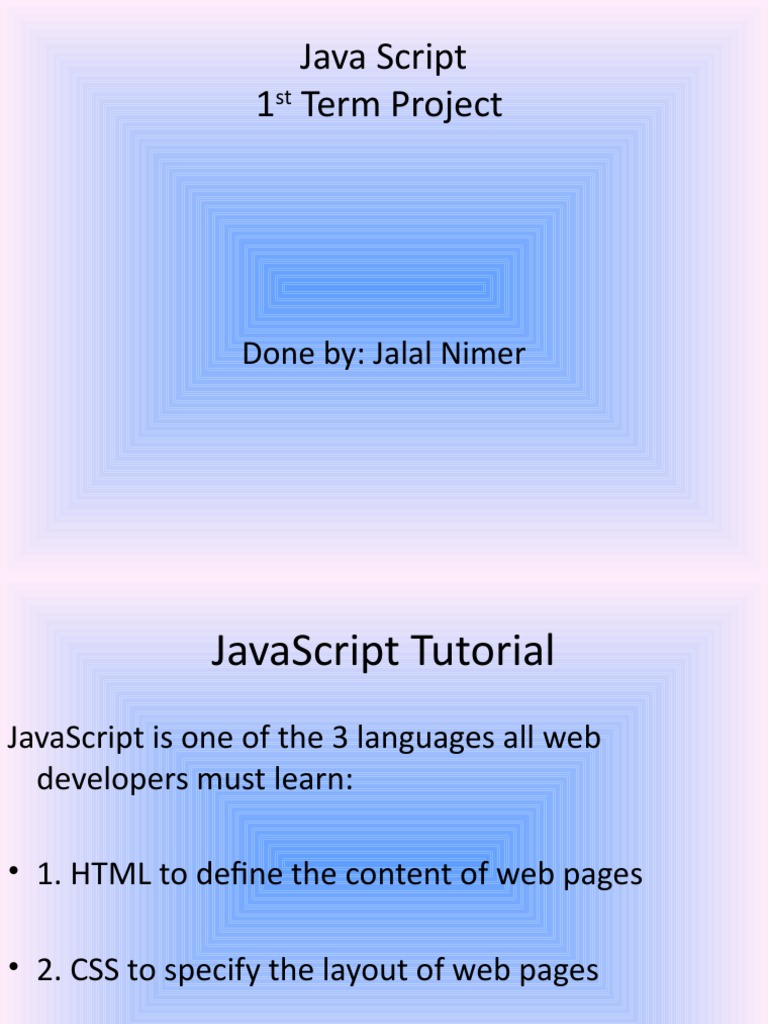 Java Script Pdf Java Script Html Element