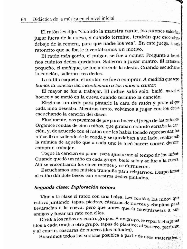 Malvicini - Mairet - Didactica-de-la-Musica-en-el-Nivel-Inicialcap 4.6.7 (24-46) | PDF
