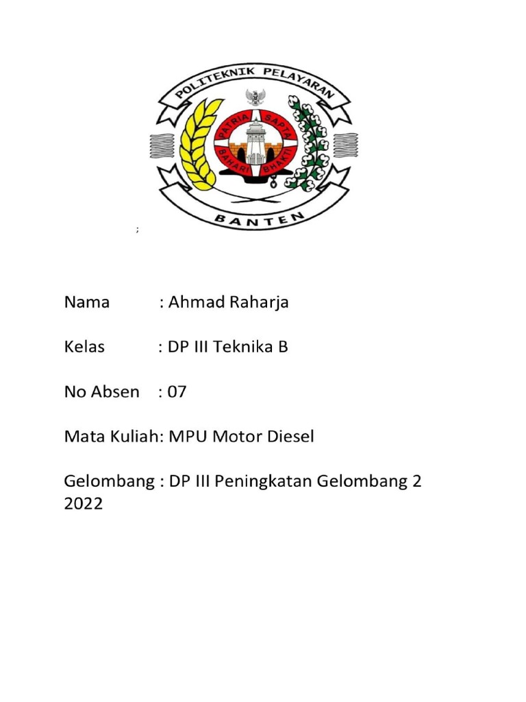 Mpu Motor Diesel | PDF