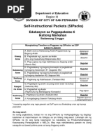 Esp 6 Worksheet | PDF