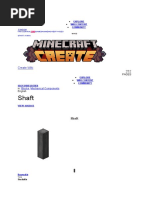 Crafting Andesite Casing in Minecraft | PDF | Brass | Gear