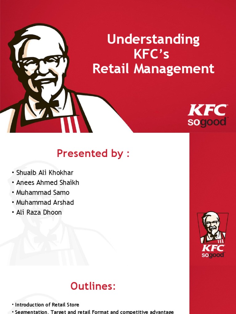 Understanding KFC's Retail Management | PDF | Brand | Retail