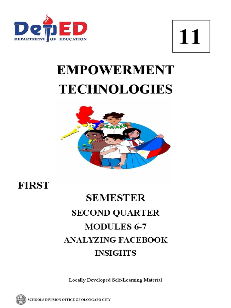 Empowerment Technologies Quarter 2 Module 6 7 | PDF | Facebook | Analytics