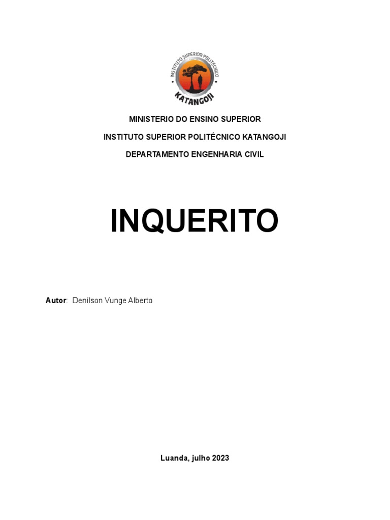 Inquerito | PDF