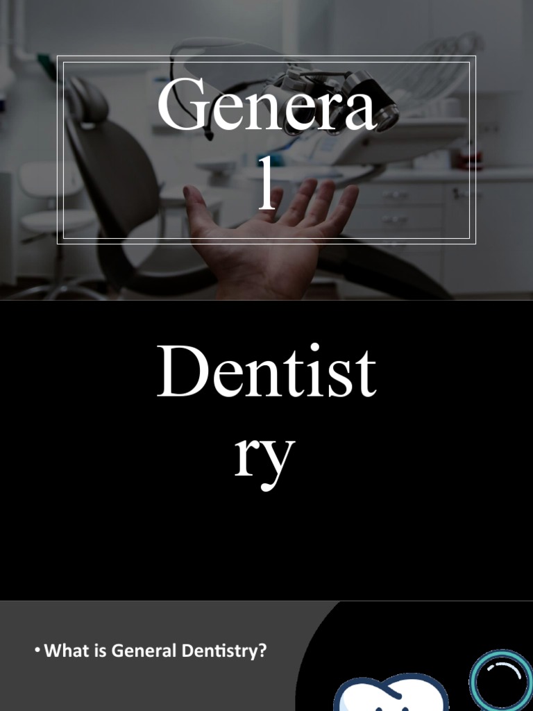 General Dentistry | PDF | Dentistry | Clinical Medicine