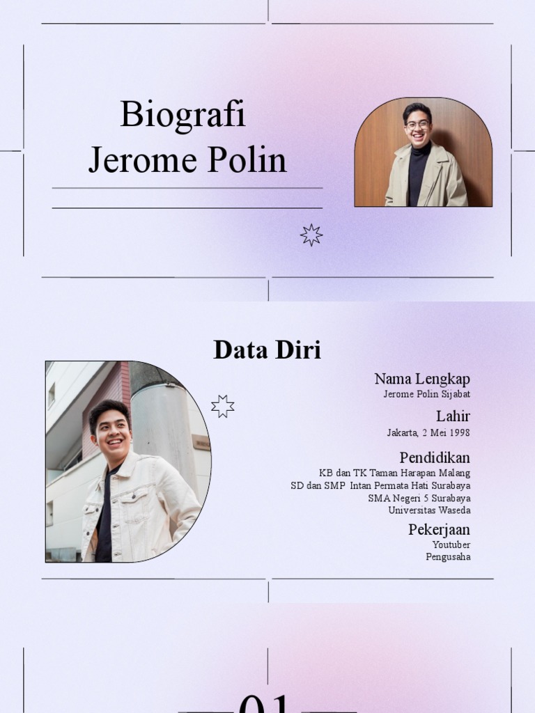 Biografi Jerome Polin | PDF