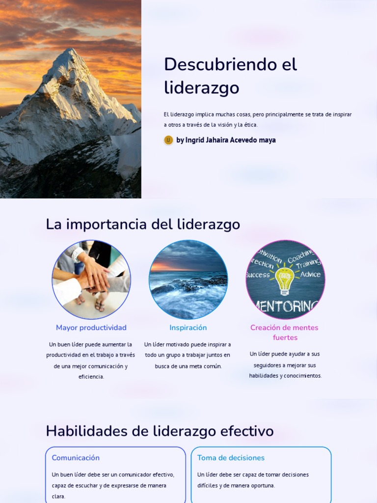 Descubriendo El Liderazgo | PDF | Liderazgo | Toma de decisiones