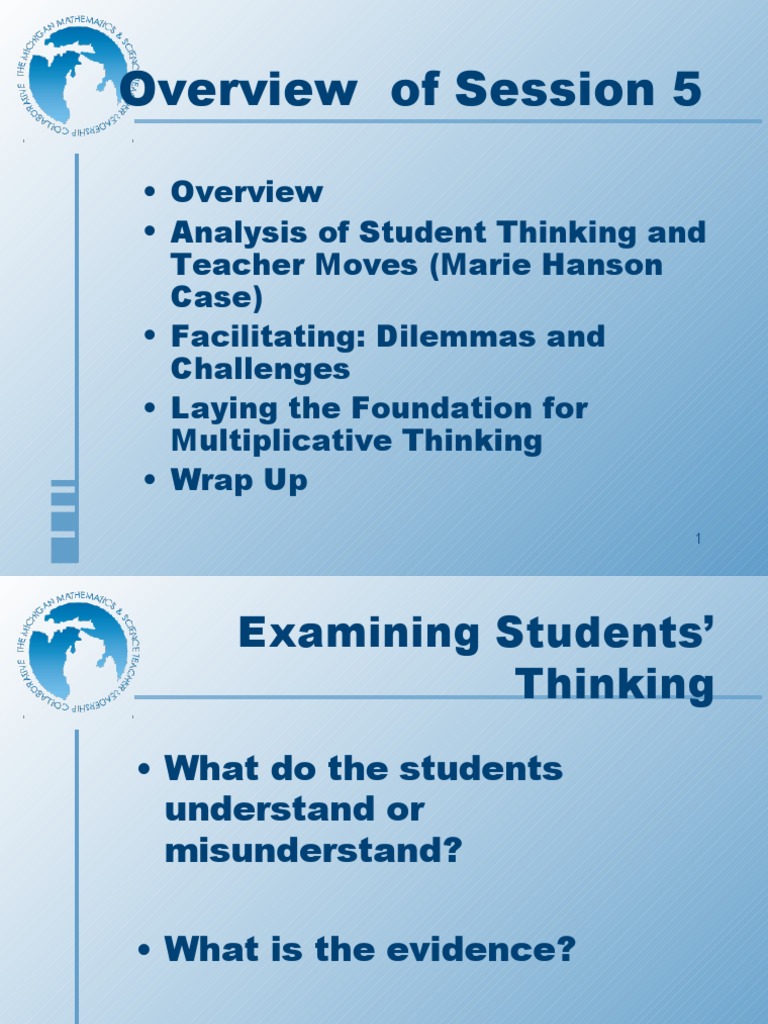 Overview of Session 5 | PDF