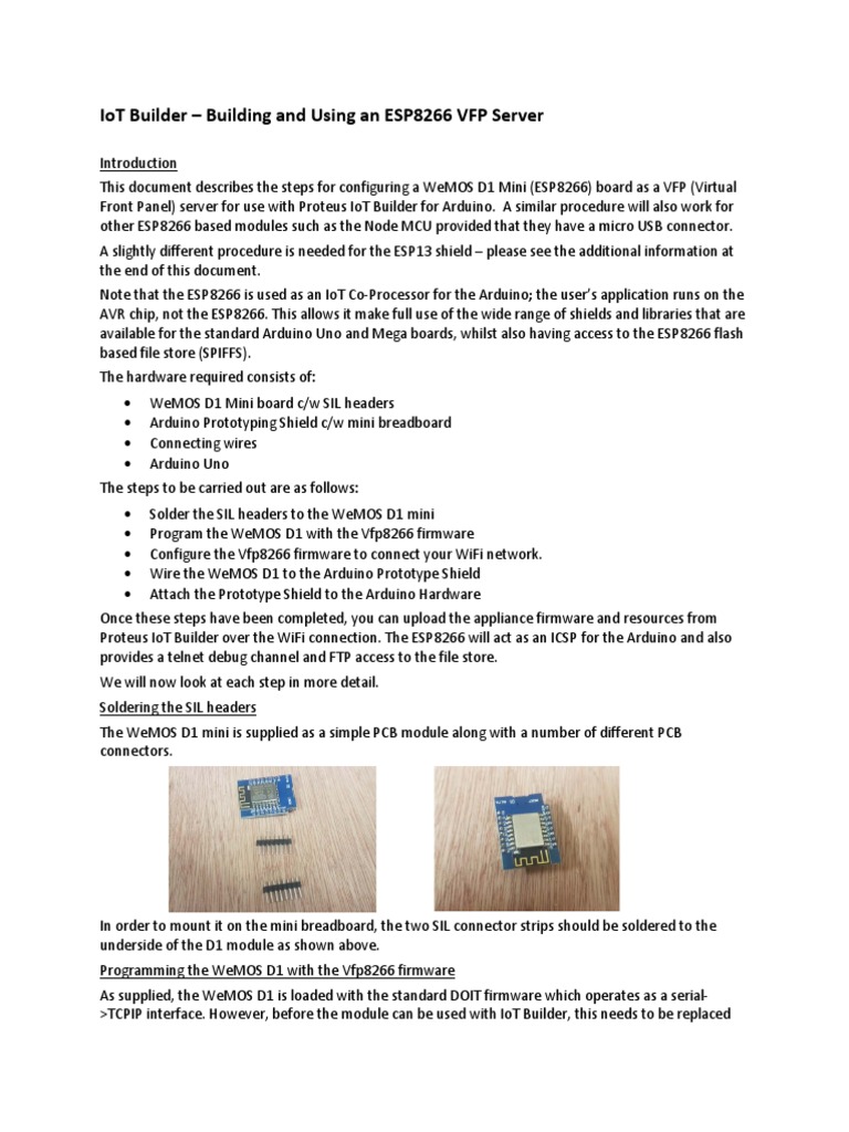 VFP Server | PDF | Arduino | File Transfer Protocol