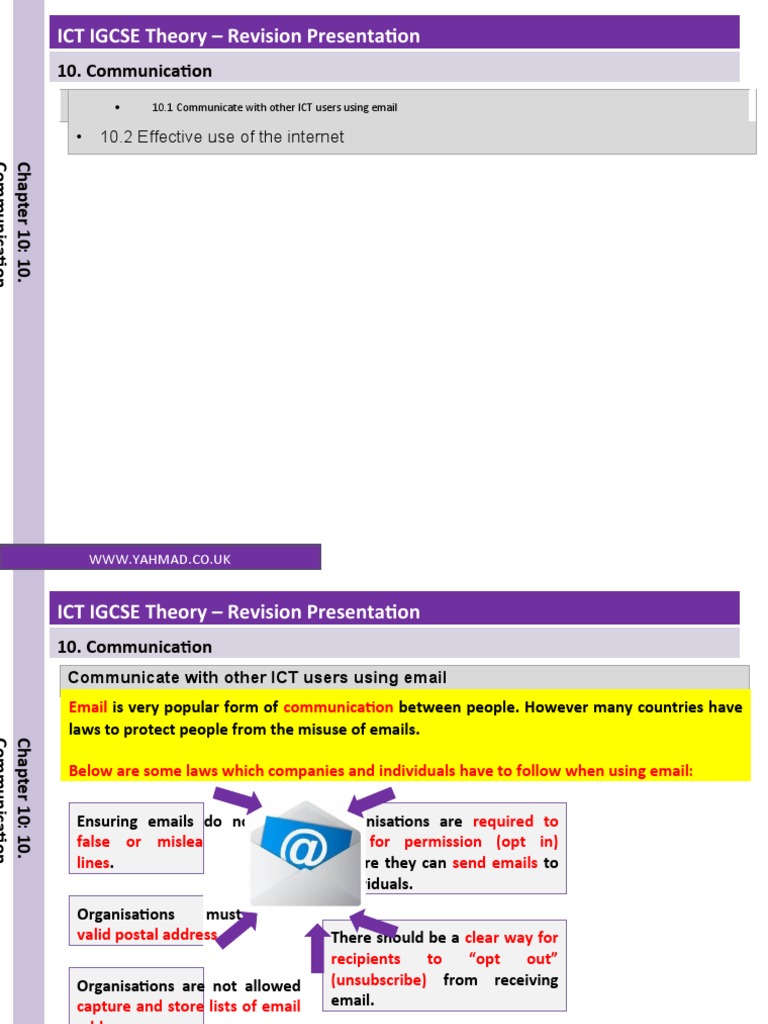 Ict Notes | PDF | Internet | World Wide Web