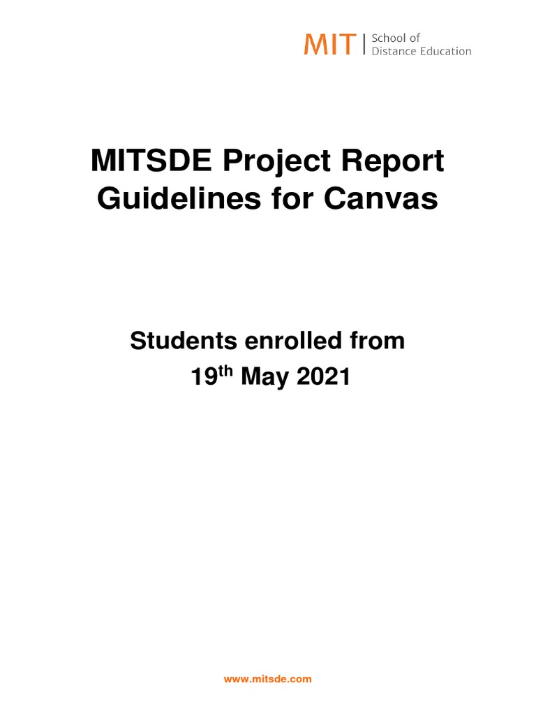 Project Report Guidelines Canvas Student | PDF | Data | Data Analysis Project Report Guidelines Canvas Student | PDF | Data | Data Analysis