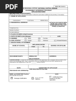 DOLE GIP Application Form | PDF