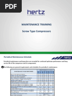 Air Compressor Preventive Maintenance Checklist | PDF | Energy ...