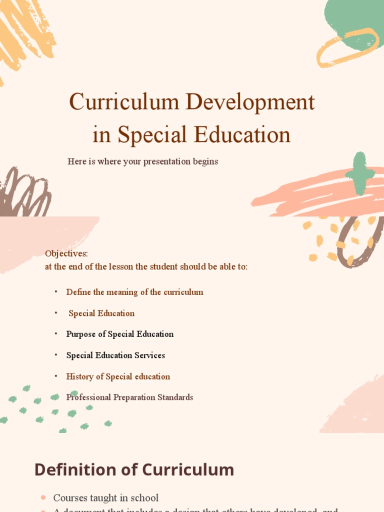 Special Education | Download Free PDF | Special Education | Curriculum