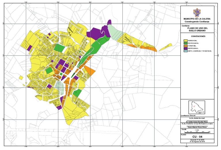 CU-04 Plano de Uso de Suelo Urbano | PDF