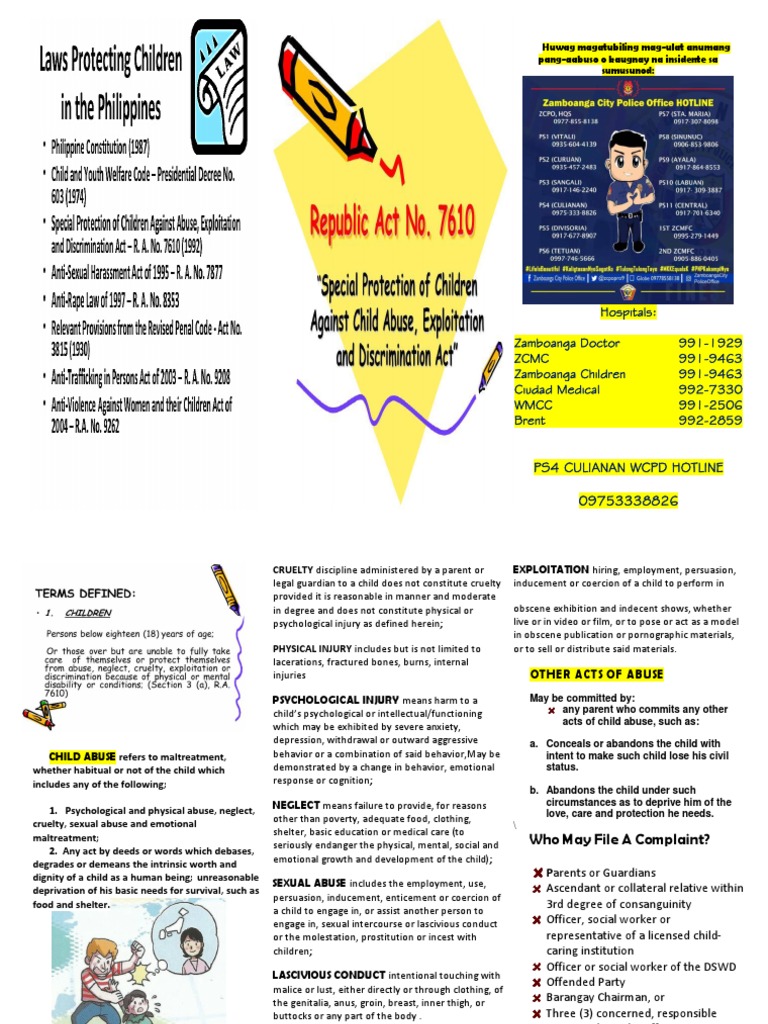 Ra 7610 | PDF | Child Abuse | Child Neglect