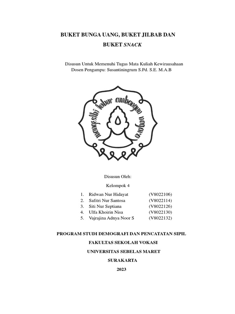 Proposal Kewirausahaan - Kel 4 | PDF | Bisnis