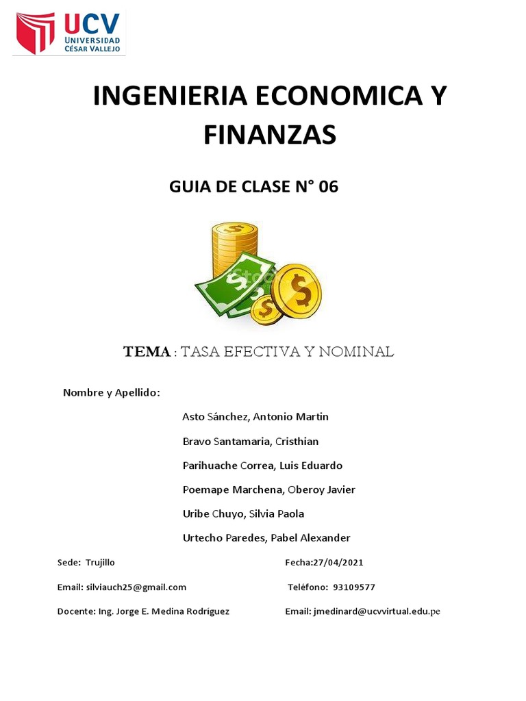 Caratulaguia de Clase 06 | PDF
