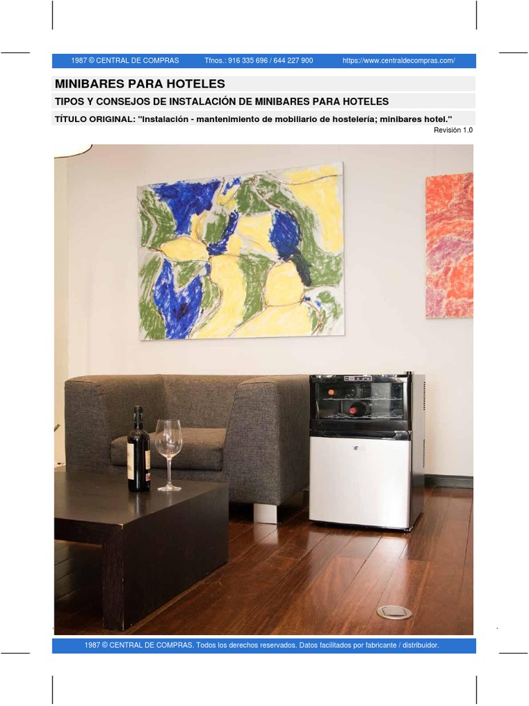 Tipos Consejos Minibares para Hoteles | PDF | Diodo emisor de luz ...