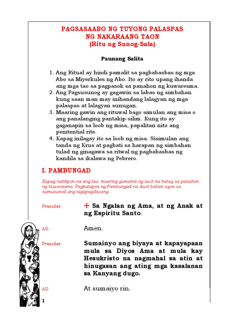 Ritu NG Sunog Sala | PDF