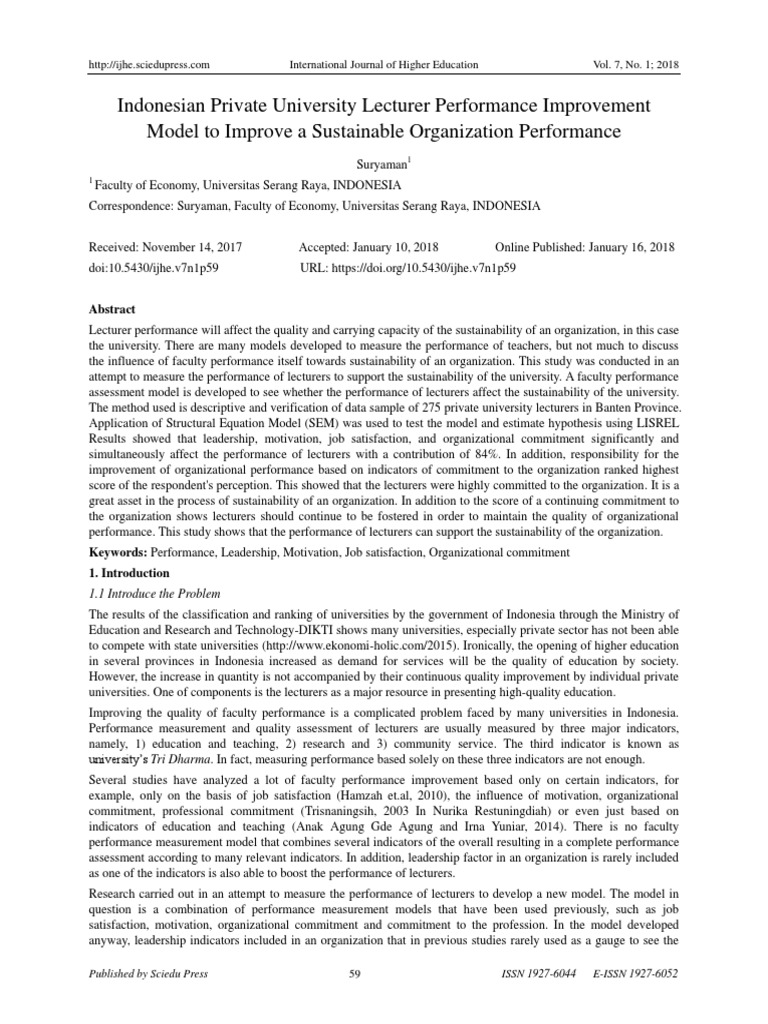 Suryaman, S. (2018) - Indonesian Private University Lecturer ...